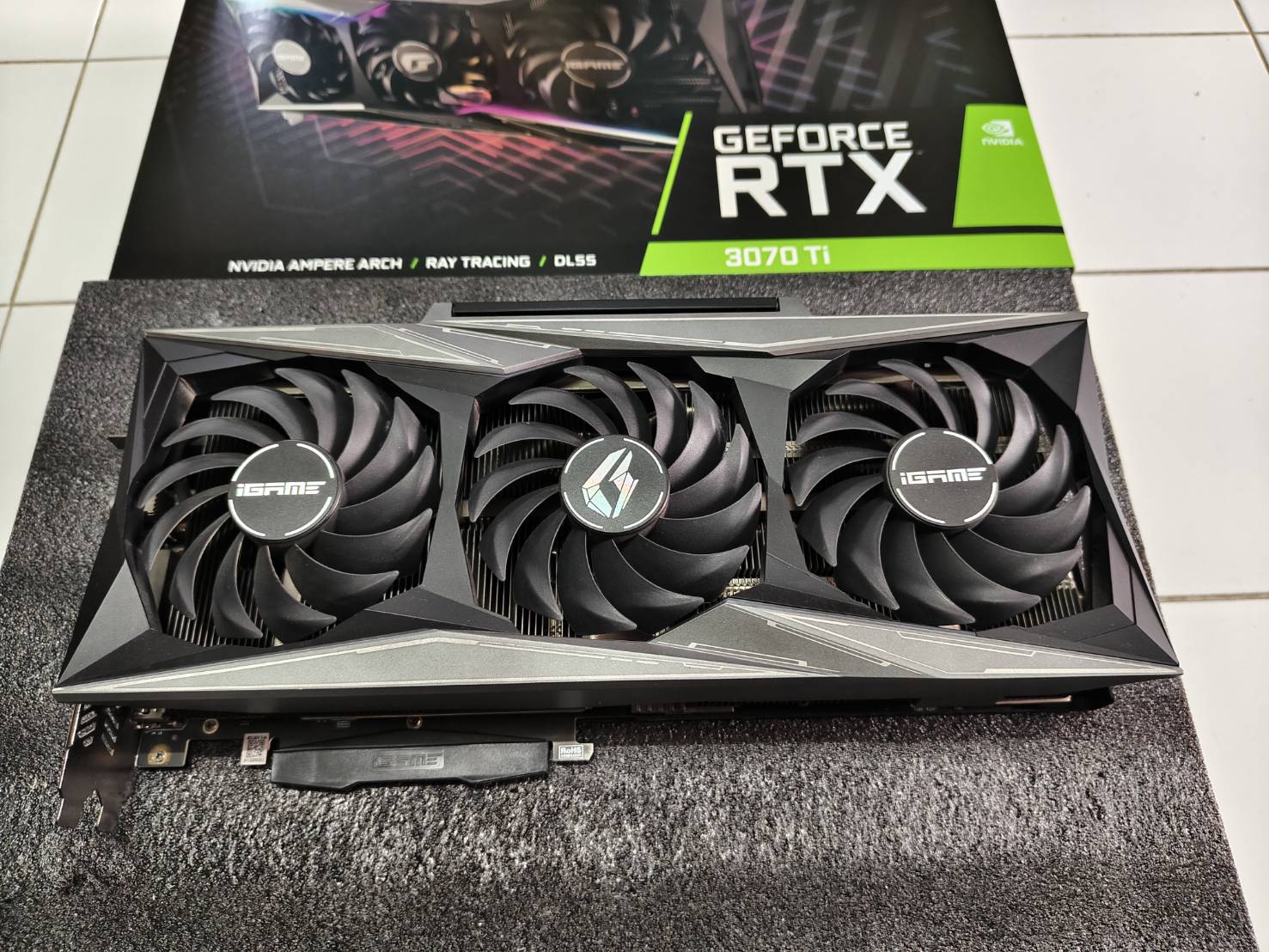 ***ขายแล้ว*** Colorful iGame RTX 3070 Ti Vulcan - Overclockzone.com ชุมชนคนไอที ที่ใหญ่ที่สุดใน ...