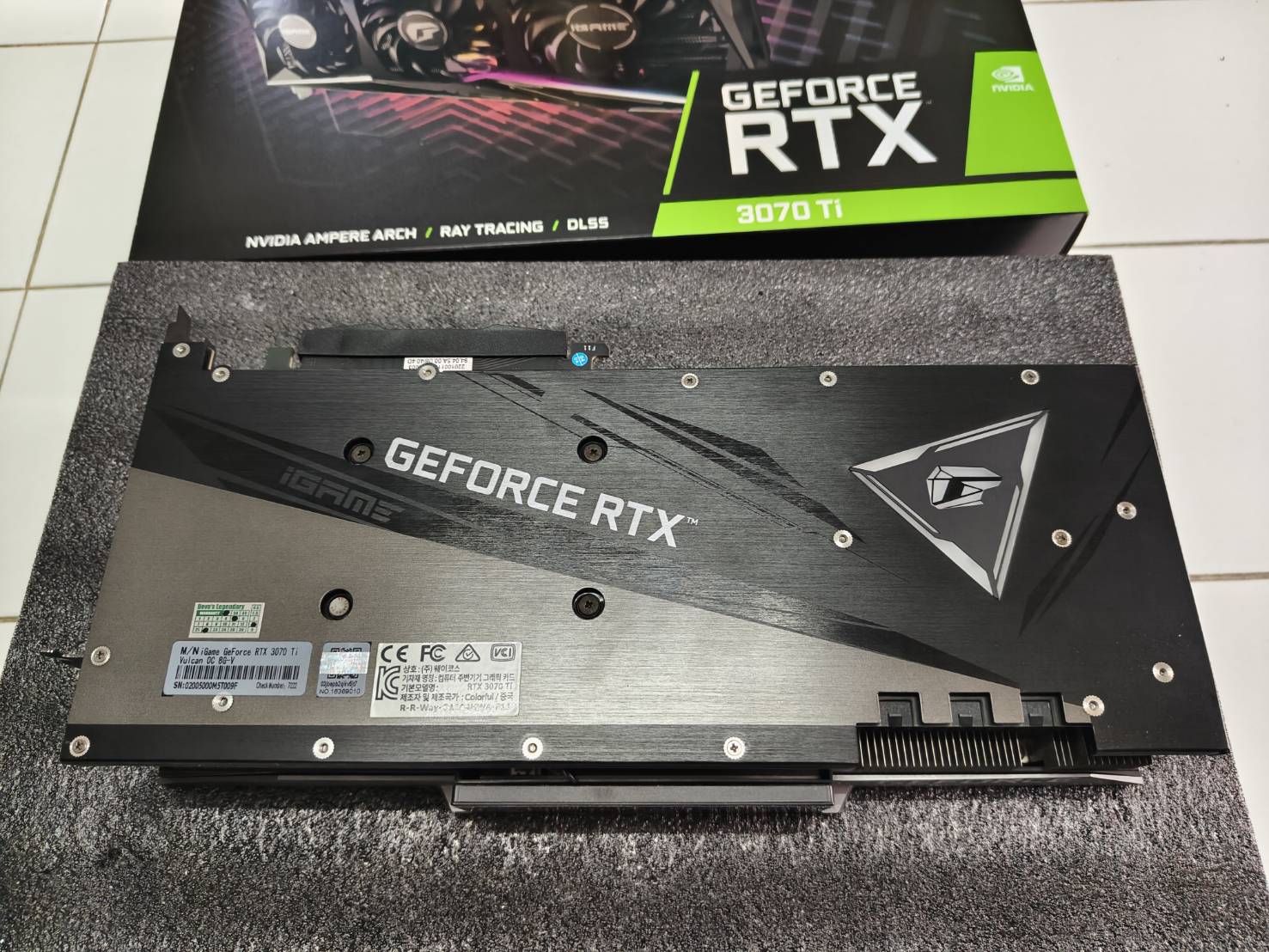 ***ขายแล้ว*** Colorful iGame RTX 3070 Ti Vulcan - Overclockzone.com ชุมชนคนไอที ที่ใหญ่ที่สุดใน ...